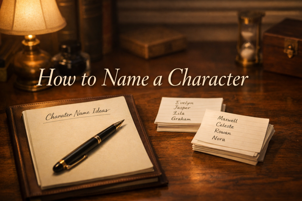 How to Name a Character: The Art and Strategy Behind Every Great ...